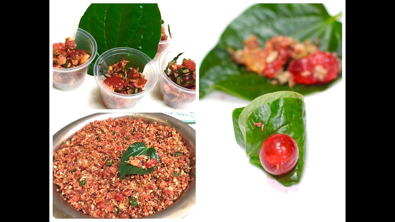 Meetha Paan Masala Recipe Video By Bhavnaskitchen IFood tv