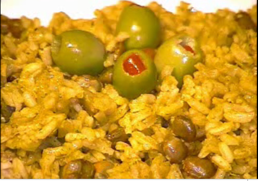 Puerto Rican Rice And Pigeon Peas